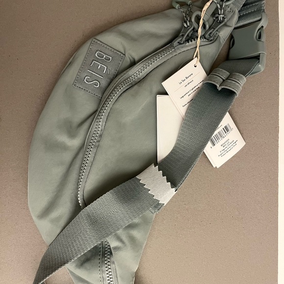 BEIS | Bags | Beis Sport Pack Fanny Pack Bag In Slate | Poshmark